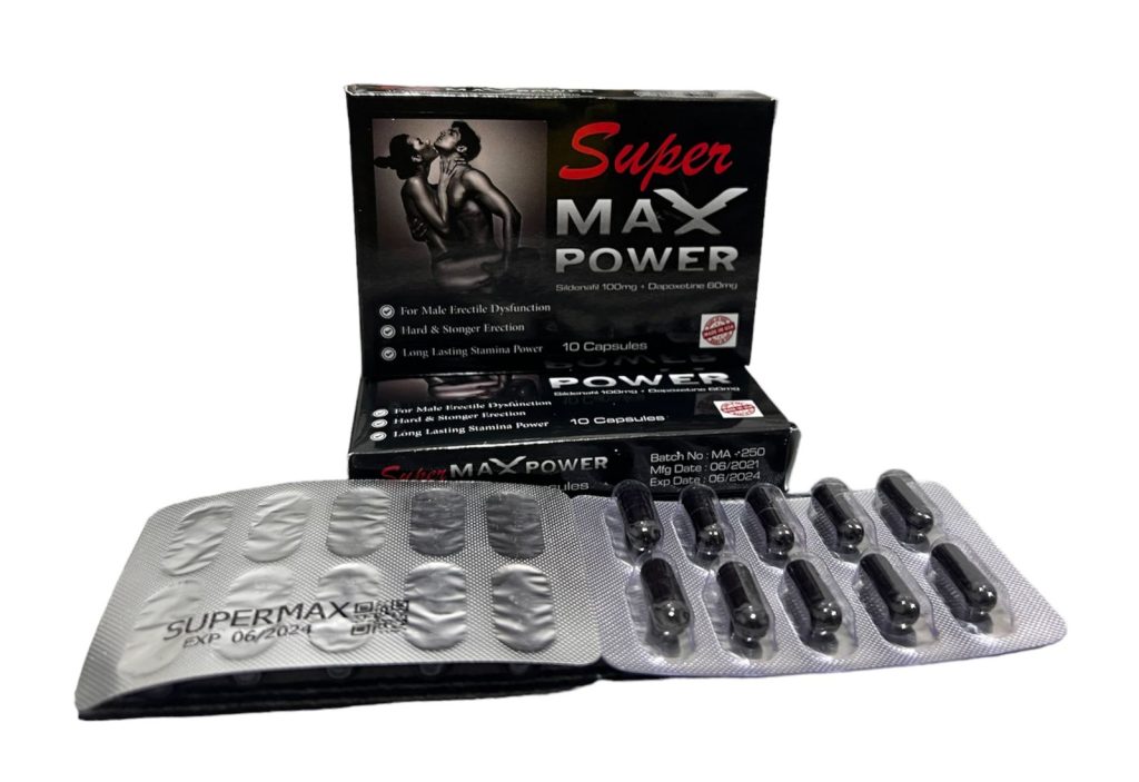 Super Max Power Men Capsule - for Long-Lasting Stamina Power